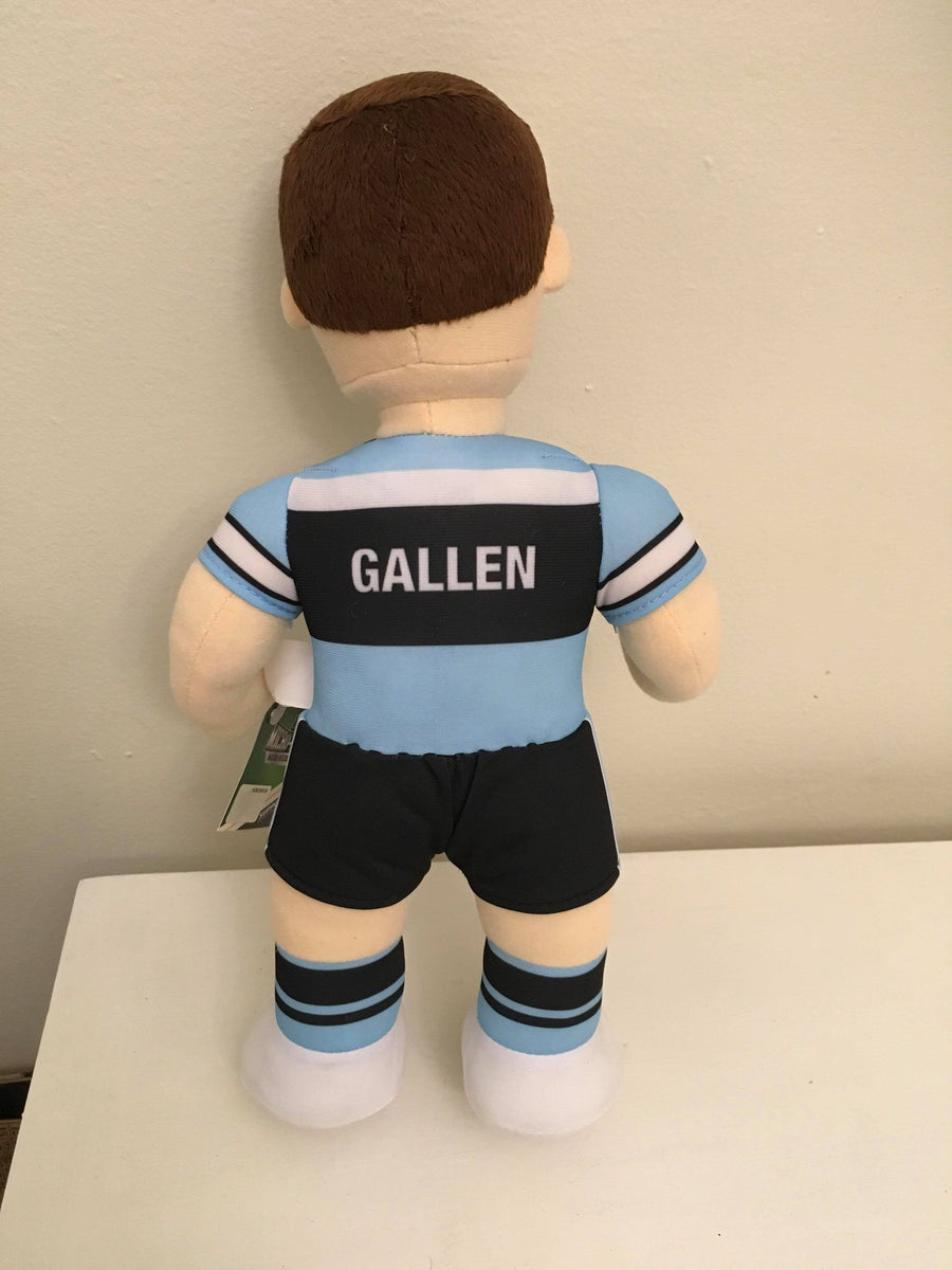 2015 NRL MEGA PLUSH Micro Figures - PAUL GALLEN Cronulla Sharks – House ...